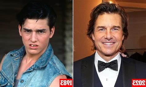 Mailonline Takes A Look Back At Tom Cruises Teeth Transformation Hot