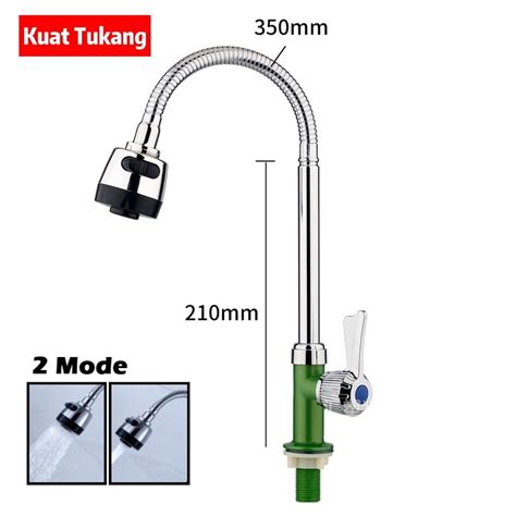 Kepala Paip Pili Air Ppr Heavy Duty Pillar 12 Ppr Water Tap Sink