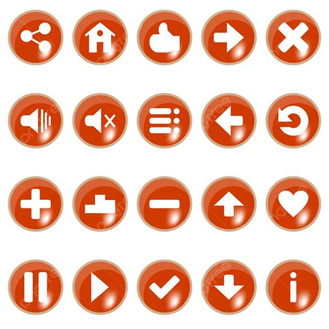 Game Vectore Button Design PNG Vector PSD And Clipart With Transparent Background For Free