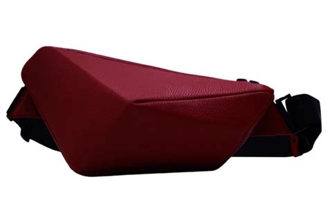BODY BAG RED XSサイズ GEMERジェマー レザーボディバッグ トートバッグ