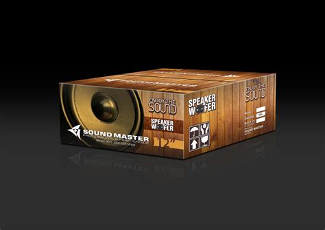 Speaker Packaging Behance