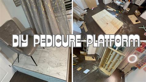 Diy Pedicure Platform W Easy To Follow Instructions And Weight Test