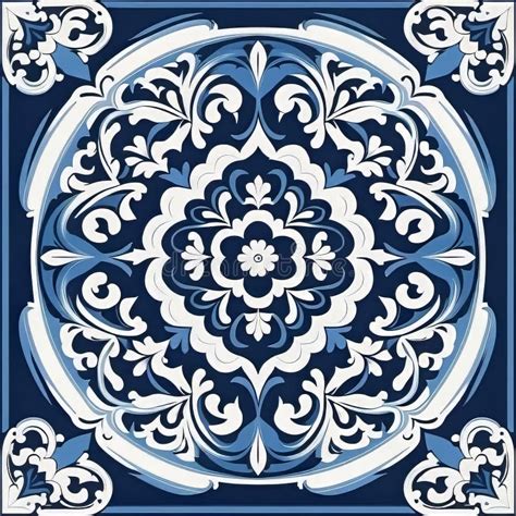 Mediterranean Blue Tile Patterns Portuguese Tile Patterns Ceramic
