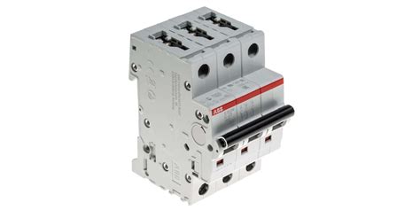 ABB System M Pro 25A MCB Mini Circuit Breaker, 3P Curve C, Breaking ...