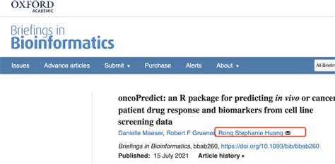 R Oncopredict