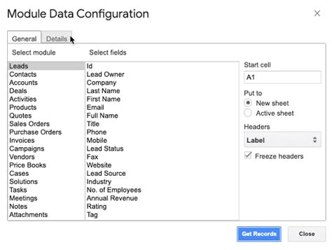 Retrieving Module Data From Zoho Crm Xappex