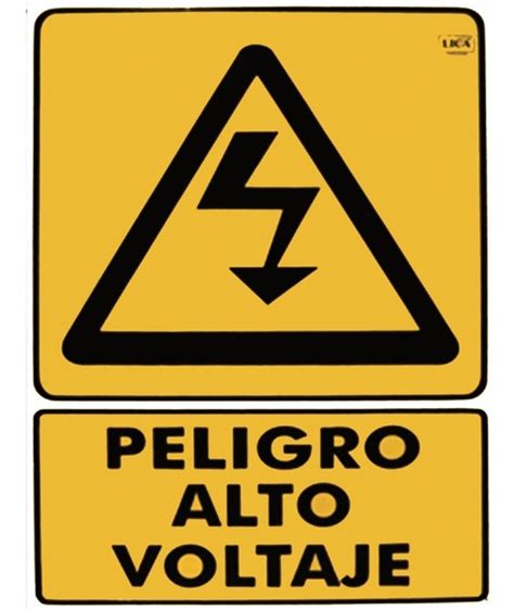 Letrero Peligro Alto Voltaje MercadoLibre Mx