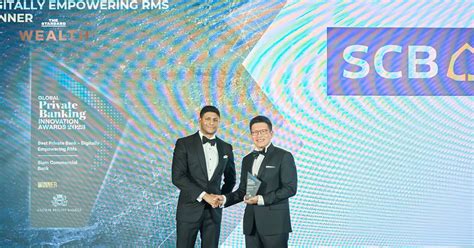 Scb Wealth คว้ารางวัล Best Private Bank Digitally Empowering Rms ตอก