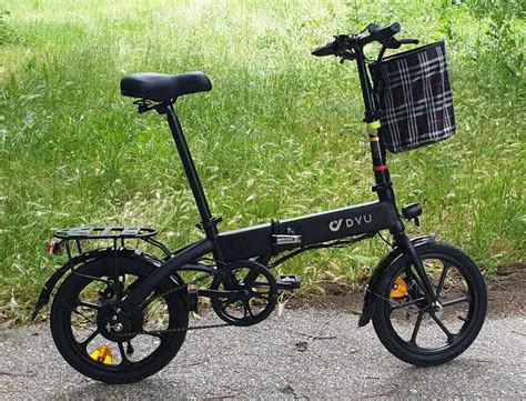 DYU A1F Test de ce petit vélo électrique pliable 16 Pouces urbain