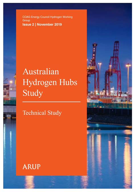 Pdf Australian Hydrogen Hubs Study Energy Council · 12 Australias