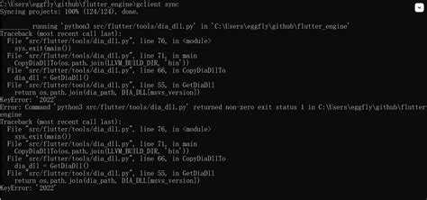 Windows Gclient Sync Failed With VS2022 And GYP MSVS VERSION 2022