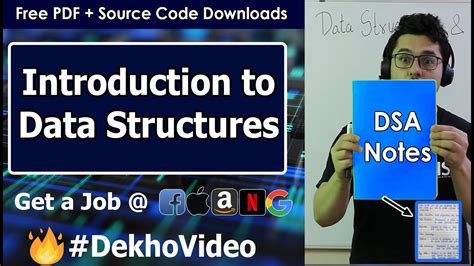 Introduction To Data Structures And Algorithms Youtube