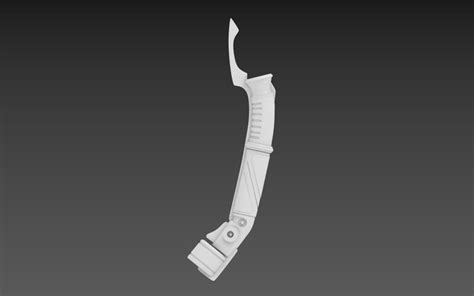 Count Dooku Lightsaber 3d Model Stl Etsy