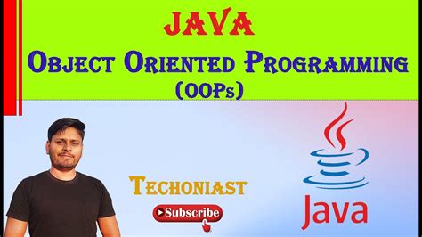 Java Tutorial Object Oriented Programmingoops Youtube