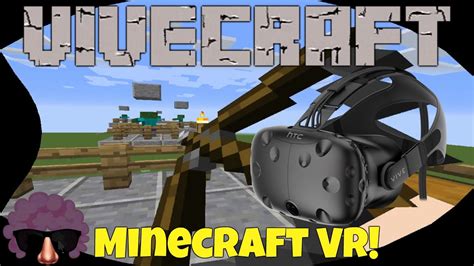 Minecraft Virtual Reality Mod Vivecraft Minecraft Gameplay Youtube