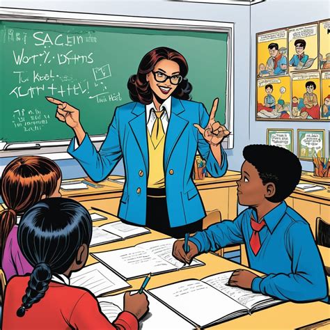 Teacher In A Class Setting Stable Diffusion Online