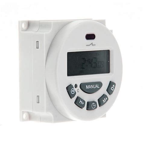 Buy Microcomputer AC V LCD Digital Display Programmable Electronic Switch Timer