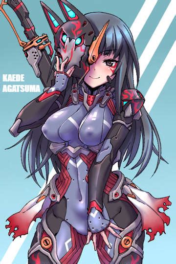 対人戦想定バトルスーツな楓さん KURO