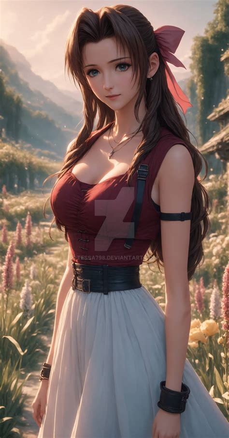 Aerith Gainsborough Final Fantasy Vii V9 By Tessa798 On Deviantart