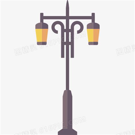 卡通路灯图片免费下载 PNG素材 编号vgpinnrxw 图精灵