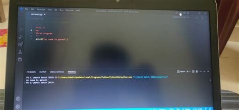 Ganesh Pandu On Linkedin Task 4 Practice Comments Variablesdatatypes