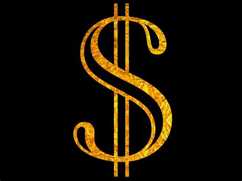 Gold Dollar Sign Dollar Png Money Bill Dollar Bill Dollar Etsy