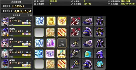 Re【討論】深淵遠征隊掛機經驗統計串 讓窩們找出最大效益的掛機模式吧 新楓之谷 哈啦板 巴哈姆特