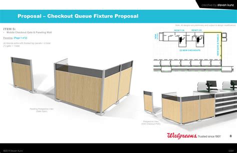Walgreens Pos Checkout Queue And Floor Fixture Concepts By Steve