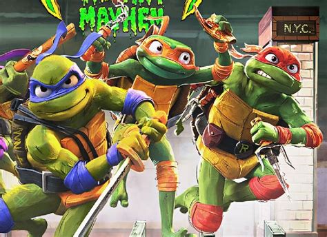¿cuándo Se Estrena Tortugas Ninja Caos Mutante En El Cine La Tercera