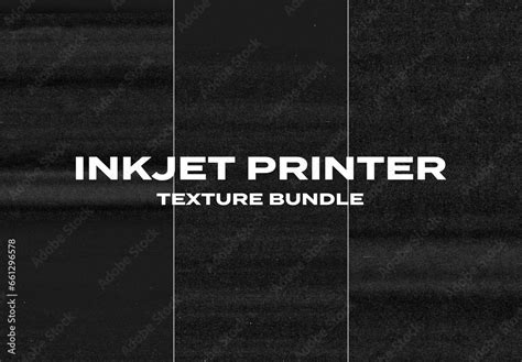 Inkjet Printer Scanner Photo Copy Overlay Texture Bundle Pack Stock