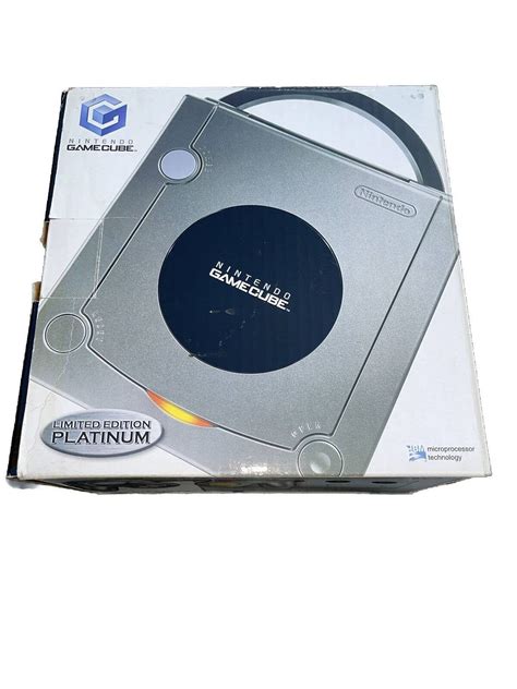 Nintendo Gamecube Platinum Console Silver With Box Manual And Etsy