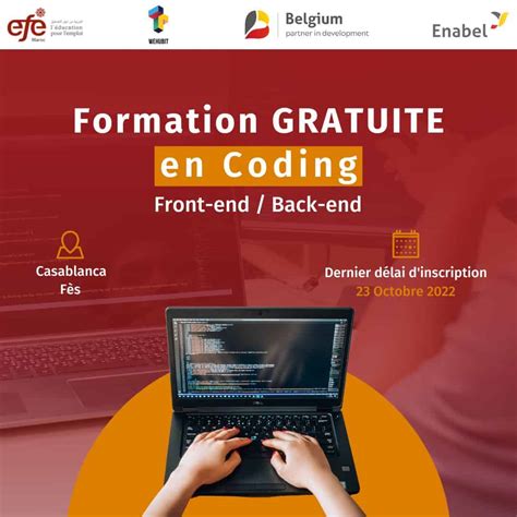 Efe Maroc Propose Une Formation Gratuite En Coding Ekhadma