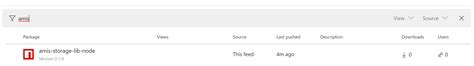using azure artifacts for your own npm modules