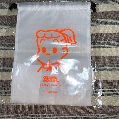 Yahooオークション 送料込み 新品 オサムグッズ X 靴下屋 非売品巾
