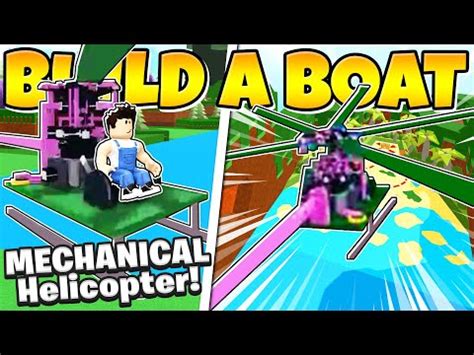 This MECHANICAL HELICOPTER Is MIND BLOWING Build A Boat YouTube