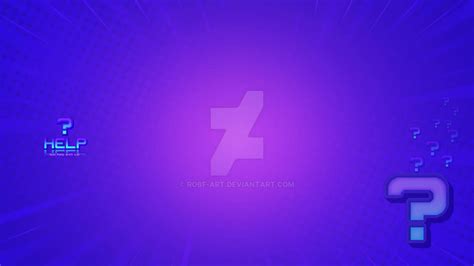 Outer Help Blue Purple By Robf Art On Deviantart