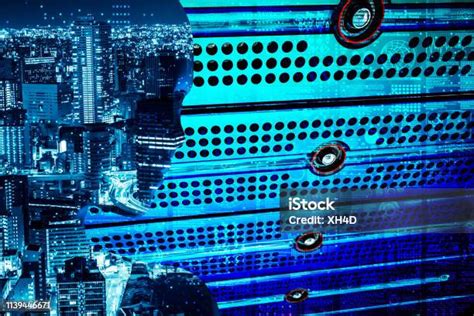 Ai 네트워크 서버 기술 가상현실에 대한 스톡 사진 및 기타 이미지 가상현실 개념 건물 외관 Istock