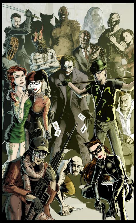 A Better Class Of Criminal Nolanverse Villains By Kinjamin On Deviantart