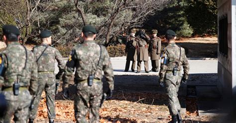 Máxima Tensión Tropas De Corea Del Norte Y Del Sur Cara A Cara En El