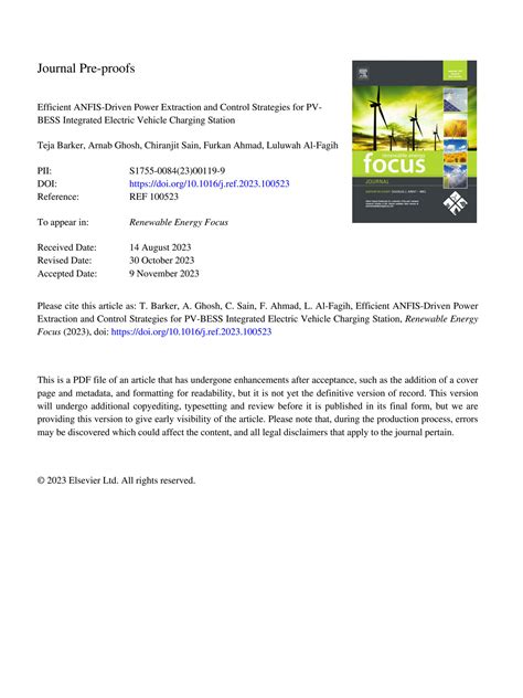 Solution Efficient Anfis Driven Power Extraction And Control