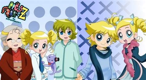Boomer Bubbles And Bubbles Family Ppgz Power Puff Girls Z Powerpuff Girls Cartoon Ppg