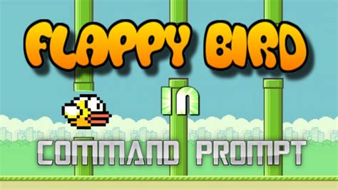 Flappy Bird In Command Prompt 2016 Youtube