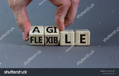 Flexible Agile Symbol Concept Words Flexible Stock Photo Shutterstock