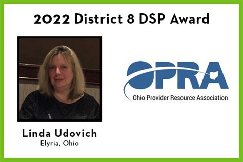 Ohio Direct Support Professional Recognized With 2022 OPRA Award