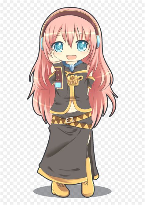 Vocaloid Luka Chibi By Pluvias D X C G Cartoon Hd Png Download Vhv