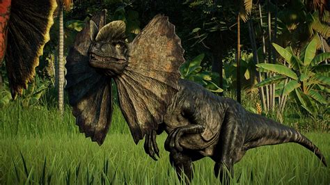 2015 Dilophosaurus New Cosmetic At Jurassic World Evolution 2 Nexus