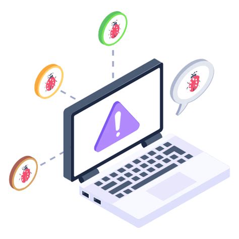 Bug Report Generic Isometric Icon