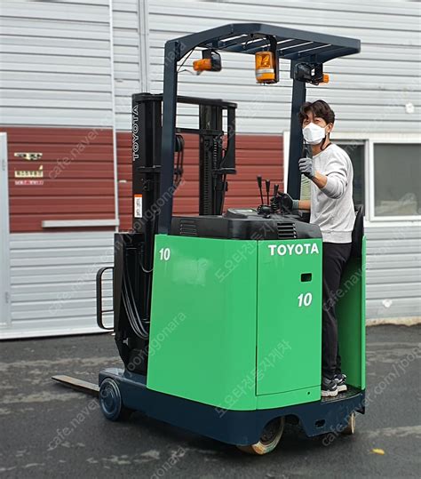 도요타1톤 새 배터리 사이드시프트 전동지게차 800만원 산업자재 중고나라