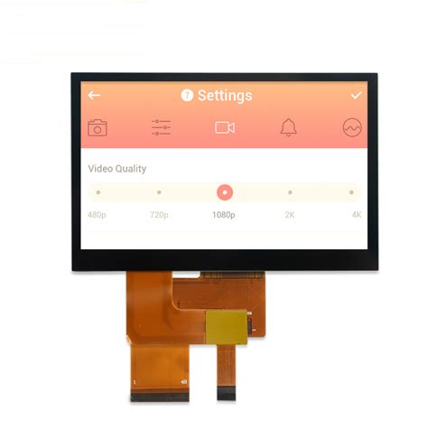 XH T BPSA CP 寸 TFT液晶模组 nits pins RGB 宽温 广视角 带触摸 杭州旭虹科技