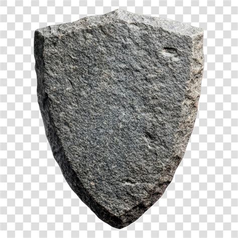 Ancient Stone Shield Artifact Premium Ai Generated Psd